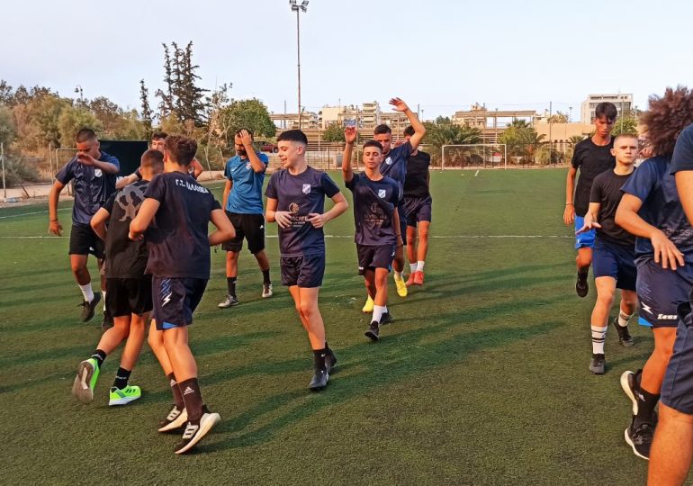 Ξεκίνησε η προετοιμασία για τα τμήματα Κ17 και Κ15 της Ακαδημίας ...